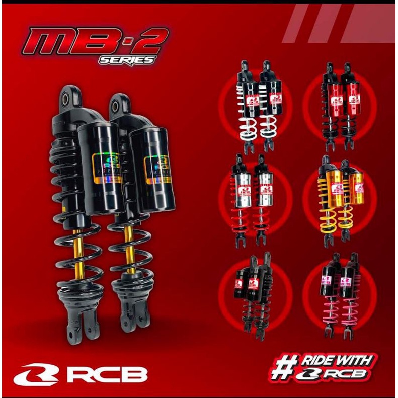 Jual Shock Shockbreaker RCB Tipe MB2 ukuran 305mm Mio Beat Beat Street ...
