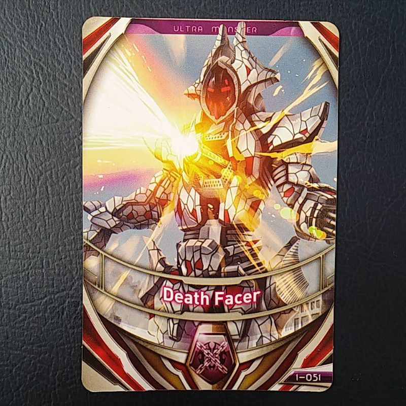 Jual Kartu Ultraman Ultra Monster death facer 1-051 fusion Fight ...