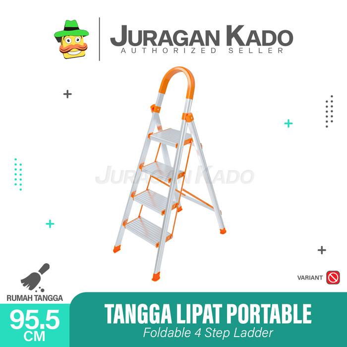 Jual TANGGA LIPAT PORTABLE / TANGGA ALUMUNIUM /TANGGA BESI KOKOH - 4 ...