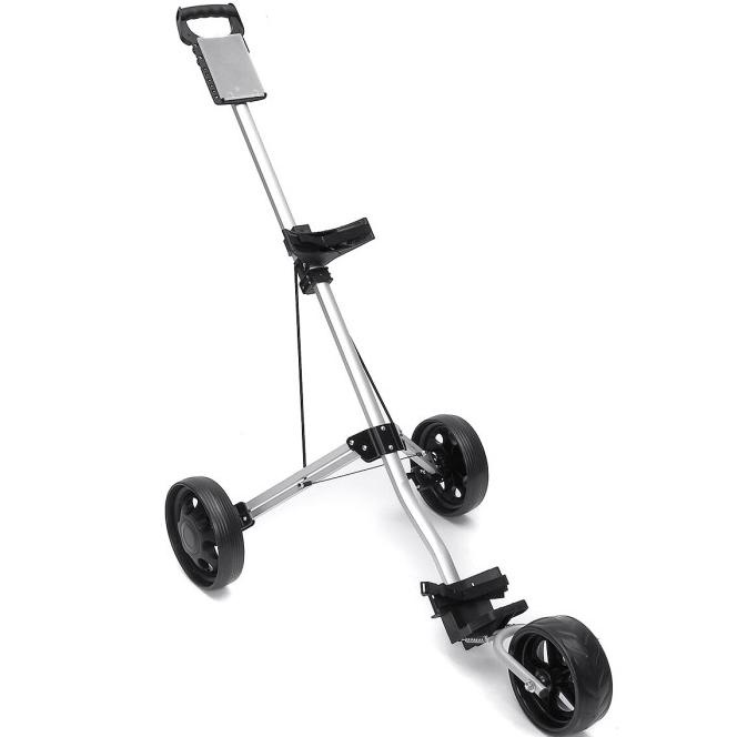 Jual Pgm Golf Trolley 3 Wheels Troli 3 Roda Troli Tas Golf Bag Trolley ...