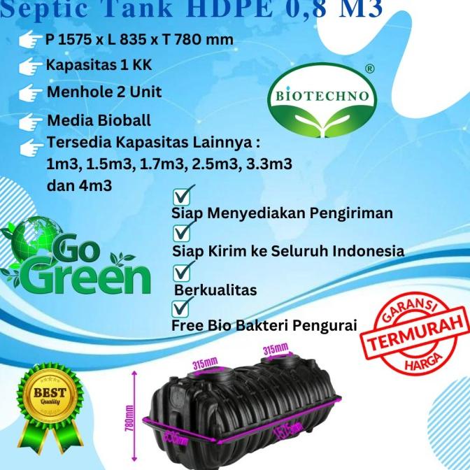 Jual Septic Tank Pe, Septic Tank Bio Hdpe, Septic Tank Individual ...