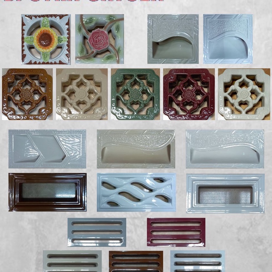 Jual Seller Loster / Roster Aneka Motif 20 x 20 , 20x40 - Roster ...