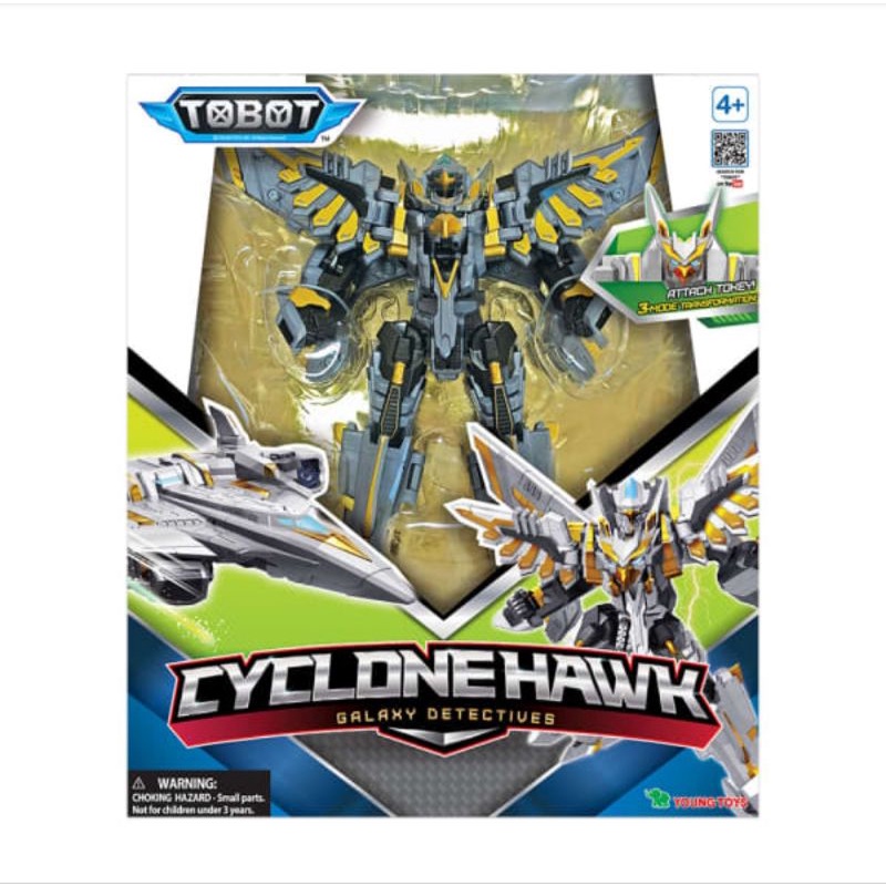 Jual TOBOT GALAXY DETECTIVE - CYCLONE HAWK ORIGINAL | Shopee Indonesia