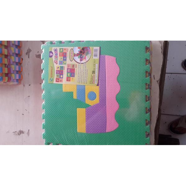 Jual Karpet Karet Eva Mat Gambar 30x30 Cm (8 Pcs) | Shopee Indonesia