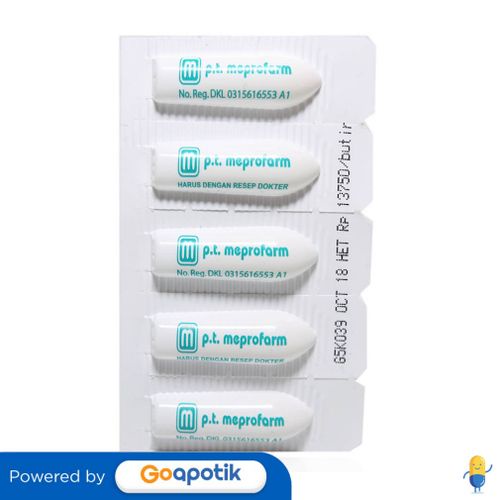 Jual SUPRAFENID 100 MG STRIP 5 SUPPOSITORIA | Shopee Indonesia