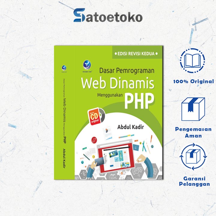 Jual Dasar Pemrograman Web Dinamis Menggunakan Php Cd Ed Revisi Kedua