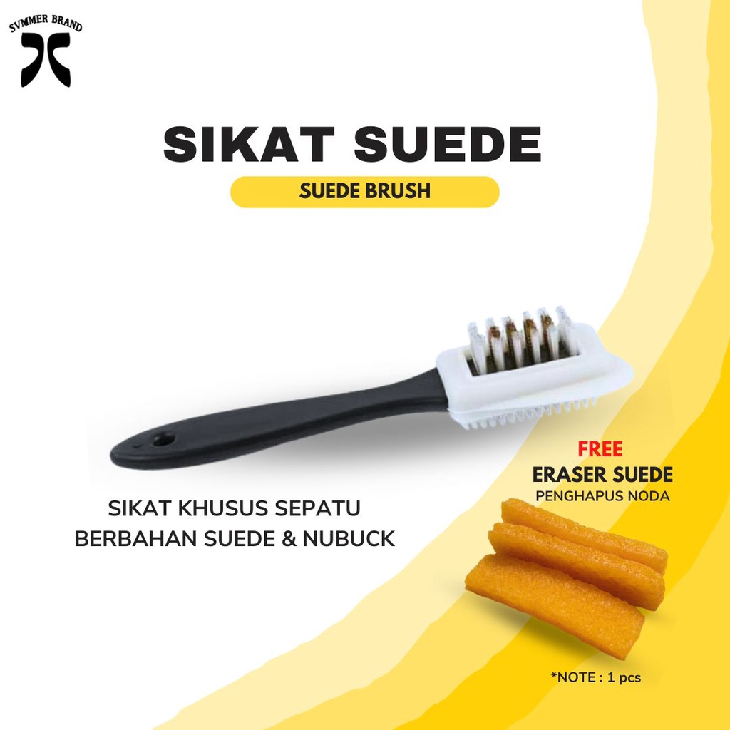 Jual Sikat Sepatu Suede Nubuck Brush Suede 3 Sisi | Shopee Indonesia