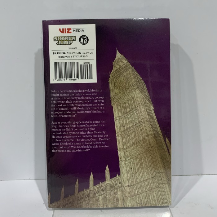 Jual FLASH SALE!!! MORIARTY THE PATRIOT VOL 3 RYOSUKE TAKEUCHI VIZ ...