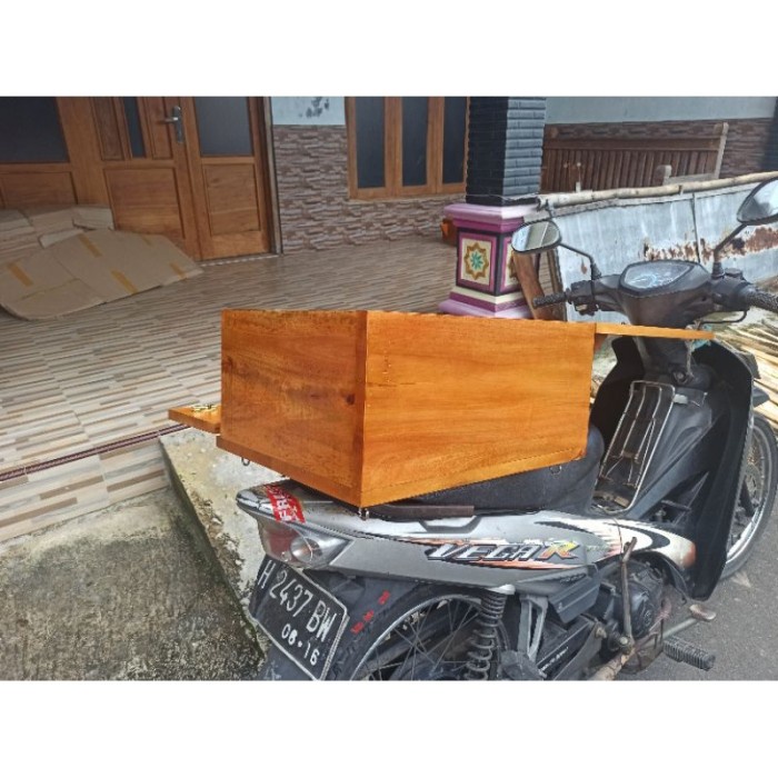 Jual PROMO!!! BOX KOPI KAYU UNTUK JUALAN KOPI KELILING MOTOR TERBARU ...