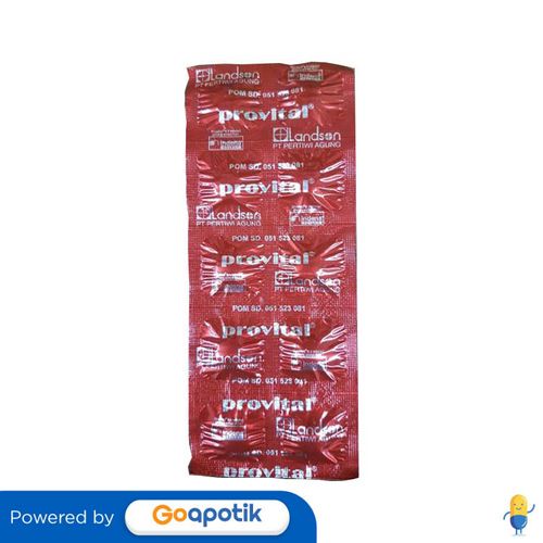Jual PROVITAL STRIP 10 TABLET | Shopee Indonesia