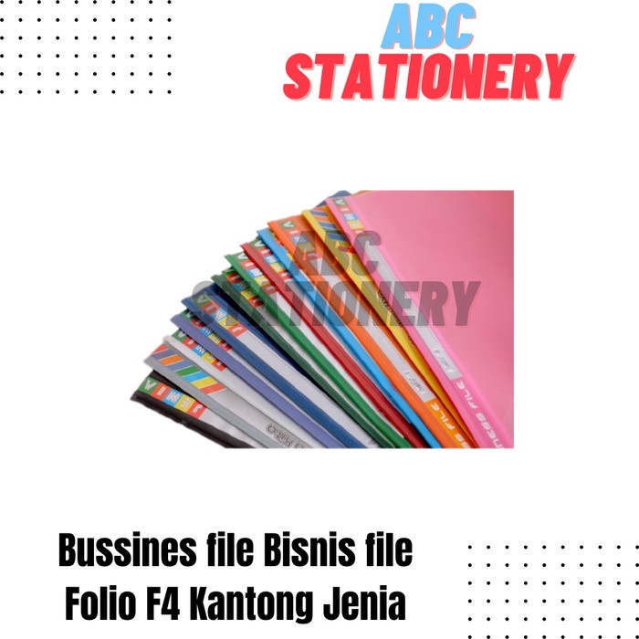 Jual Bestseller Bussines File Bisnis File Folio F4 Kantong Jenia (12 ...