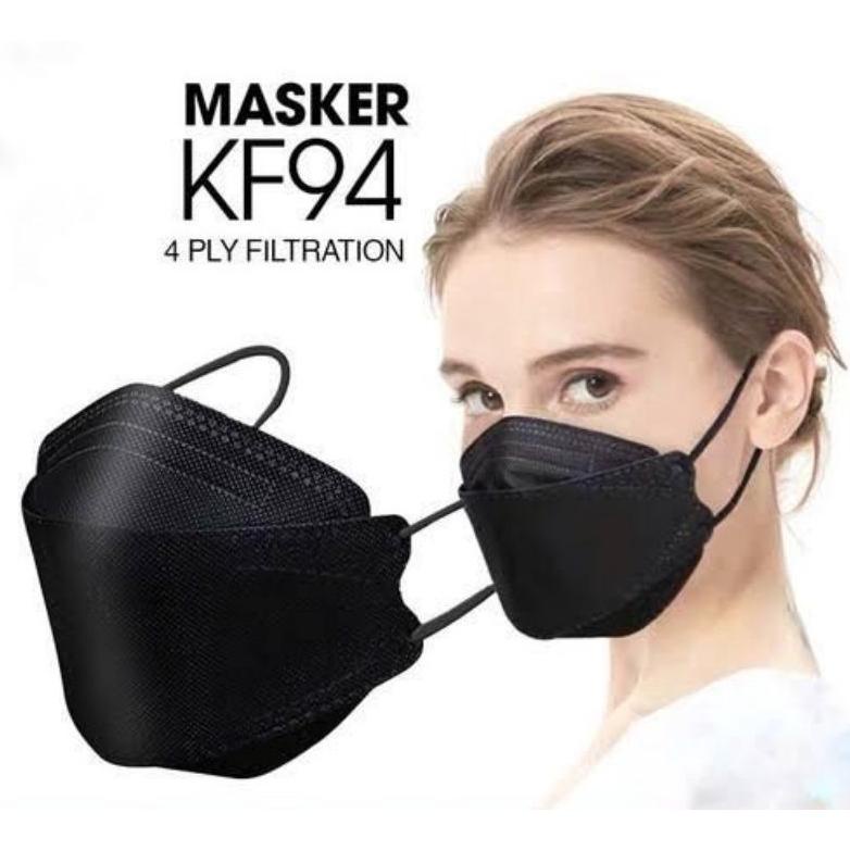 Jual Kf94 Hitam Isi 10 Original | Shopee Indonesia