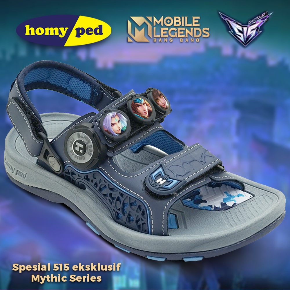 Jual Homyped Mythic 01 Sandal Gunung Anak Special Mobile Legend Bang Bang | Shopee Indonesia