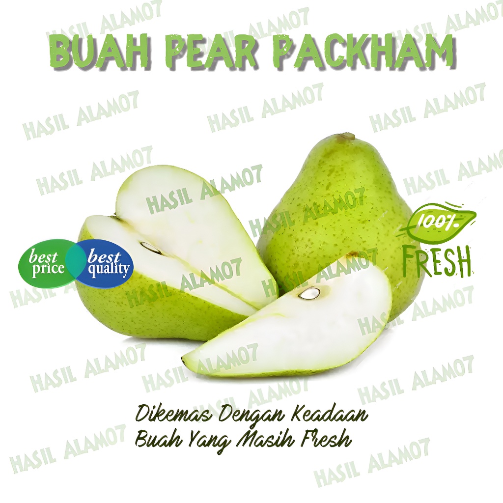 Jual Buah Pear Pir Packam Segar 1kg Pakam | Shopee Indonesia