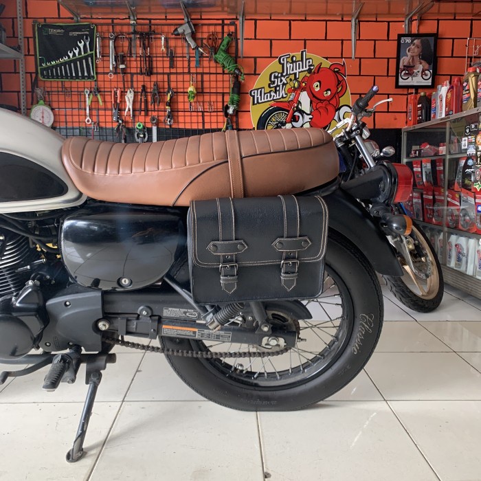 Jual Tas Samping Motor Klasik Custom | Shopee Indonesia