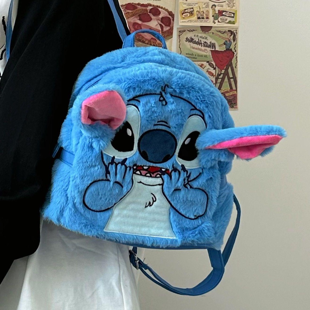 Jual 2023Spoof Stitch Tas Ransel Kapasitas Besar, Tas Punggung Pelajar ...