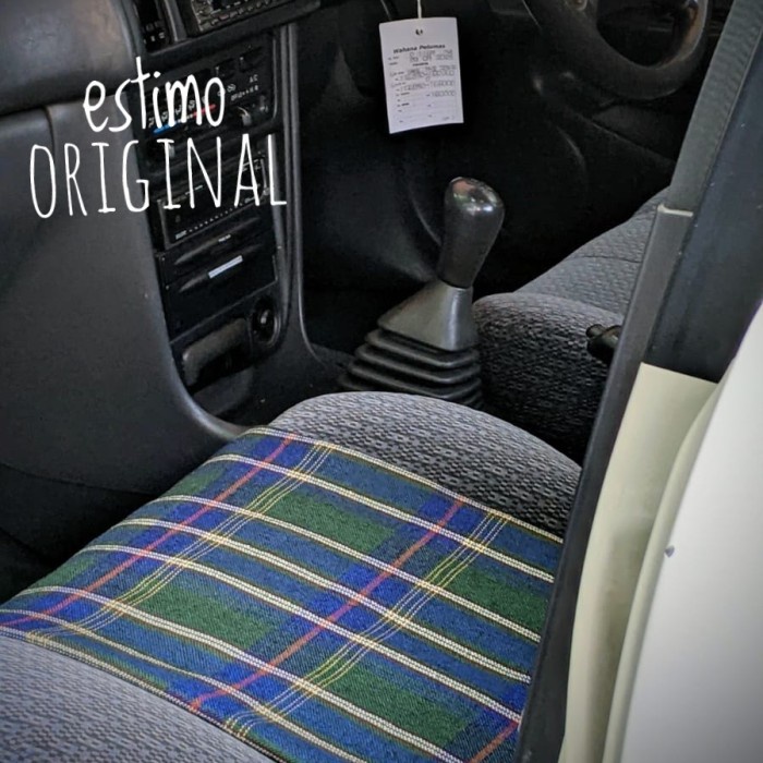 Jual KAIN JOK MOBIL FABRIC TARTAN KOTAK HIJAU COCOK UNTUK KATANA ...
