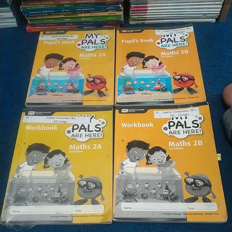 Jual Buku My pals are here maths 2A dan 2B satu set 4 buku | Shopee ...
