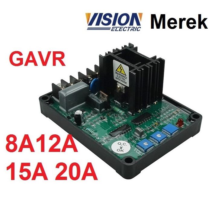 Jual [New] Gavr Avr Modul Universal Genset Cf Voltage Stabilizer 8A 12A ...