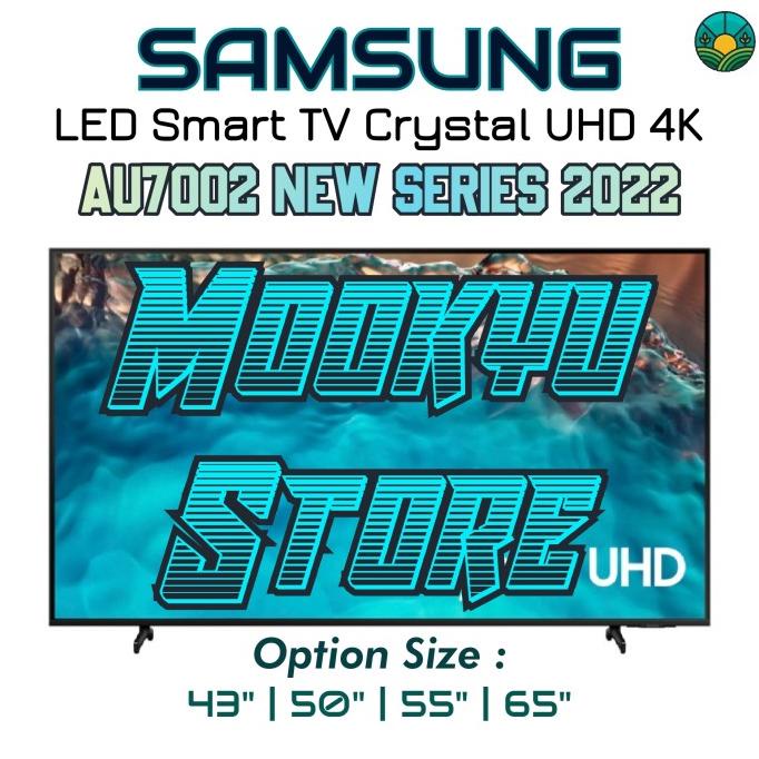 Jual SAMSUNG UA50AU7000 | 50AU7000 | LED SMART TV 50 inch Crystal UHD 4K | Shopee Indonesia