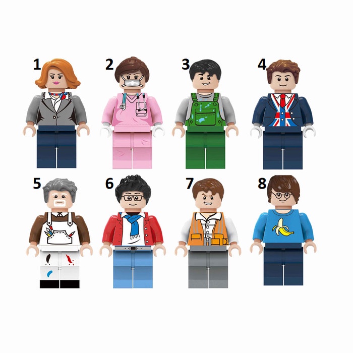 Jual City Citizen Reporter Nurse Workers England Boss Teen Boy ...