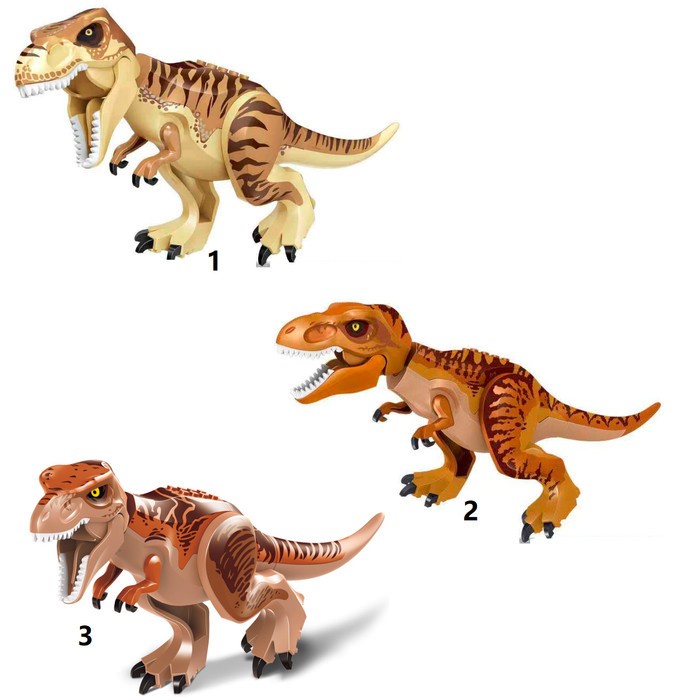 Jual Jurassic World Park Dinosaurus Tyranosaurus T Rex Minifigure Lego ...