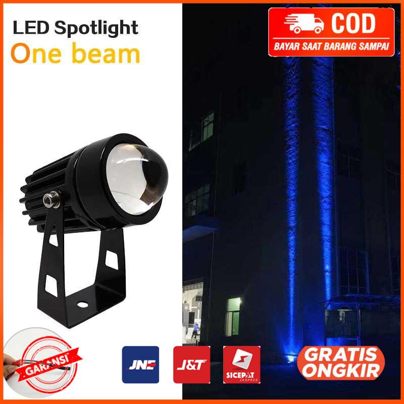 Jual Lampu Sorot LED Outdoor Spotlight One Beam Waterproof 10W MA-220V | Shopee Indonesia