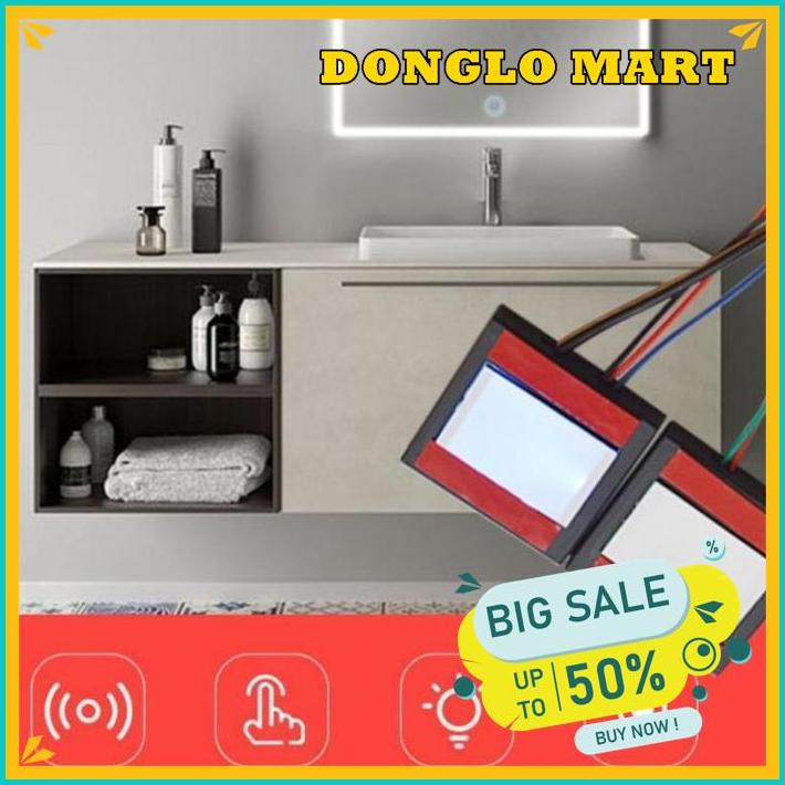 Jual SAKLAR SENSOR SENTUH 5-12V UNTUK LAMPU LED CERMIN KAMAR MANDI ...