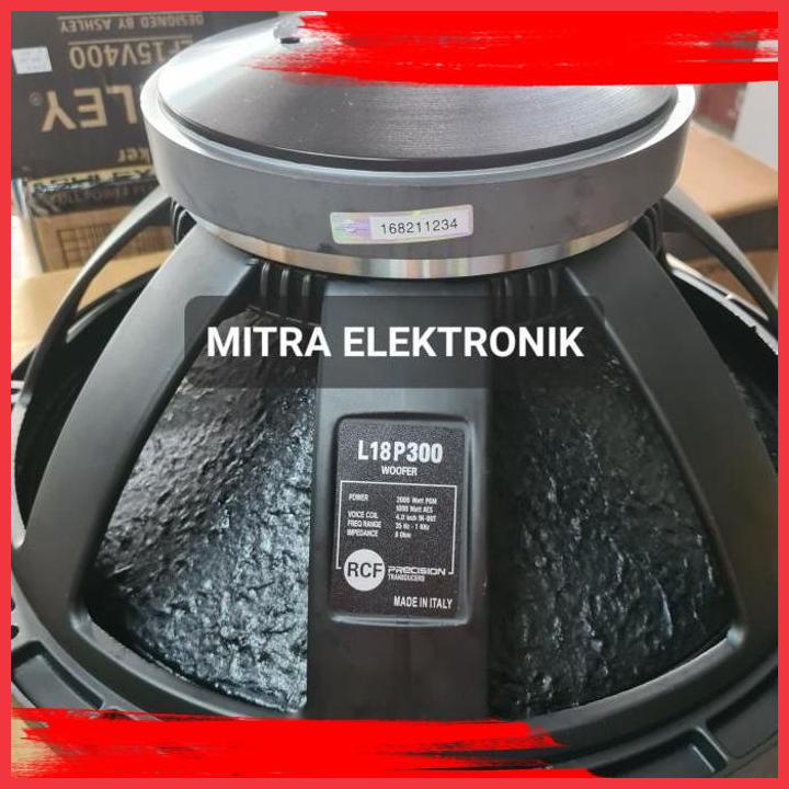 Jual (MTT) SPEAKER COMPONENT 18 INCH RCF 18P300/ RCF L18 P300 ORIGINAL ITALY | Shopee Indonesia
