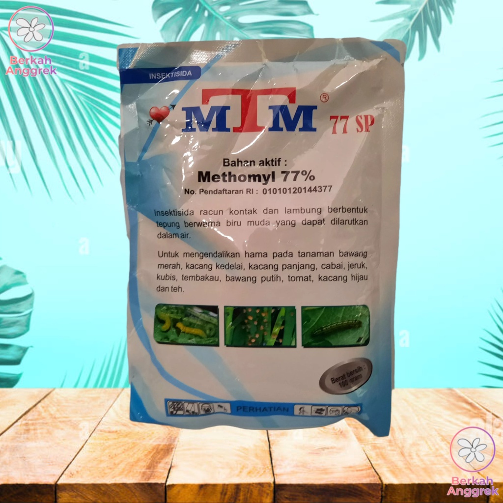 Jual MTM 100 Gram Metomil Insektisida | Shopee Indonesia