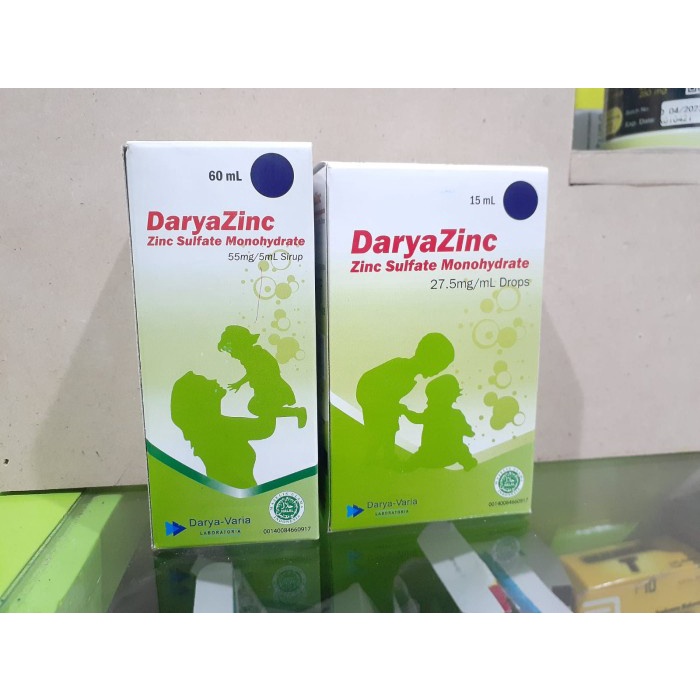 Jual Suplemen Zinc Daryazinc Anak Sirup dan Drop | Shopee Indonesia