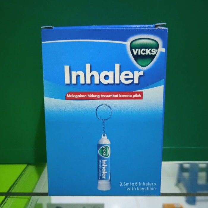 Jual Pelega Hidung Tersumbat Vicks Inhealer 5 ml - inhaler | Shopee ...