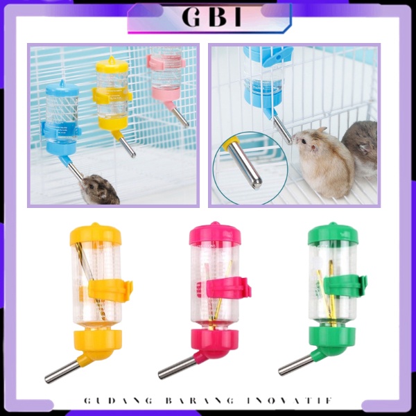 Jual GBI Botol Hamster Marmut Landak 80 ml Aksesoris Hewan Peliharaan ...