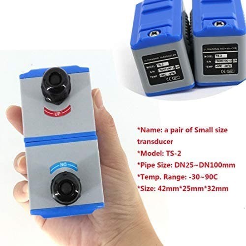 Jual Transducer TS2 15-100mm TS-2 Ultrasonic Flow Meter TUF2000 Sensor ...