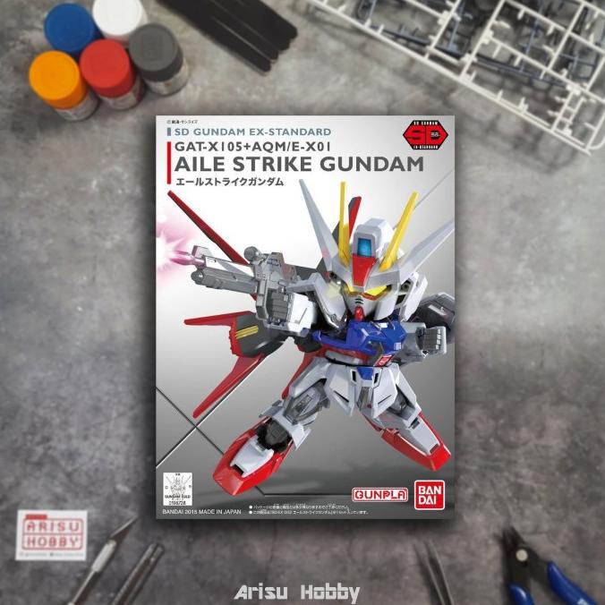 Jual SD SDEX Aile Strike Gundam Bandai Gunpla EX-Standard | Shopee Indonesia