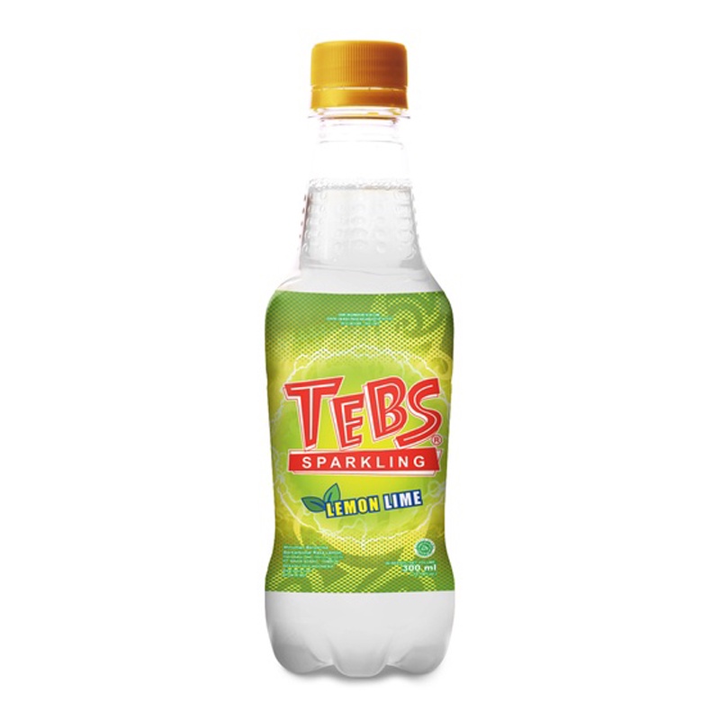 Jual Tebs Sparkling Lemon Lime Botol 300 ml | Shopee Indonesia