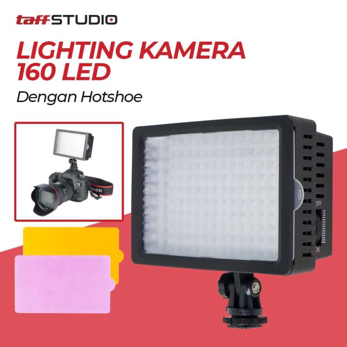 Jual Quality Best Lampu Tambahan Camera Portable Lightning Kamera 160 ...