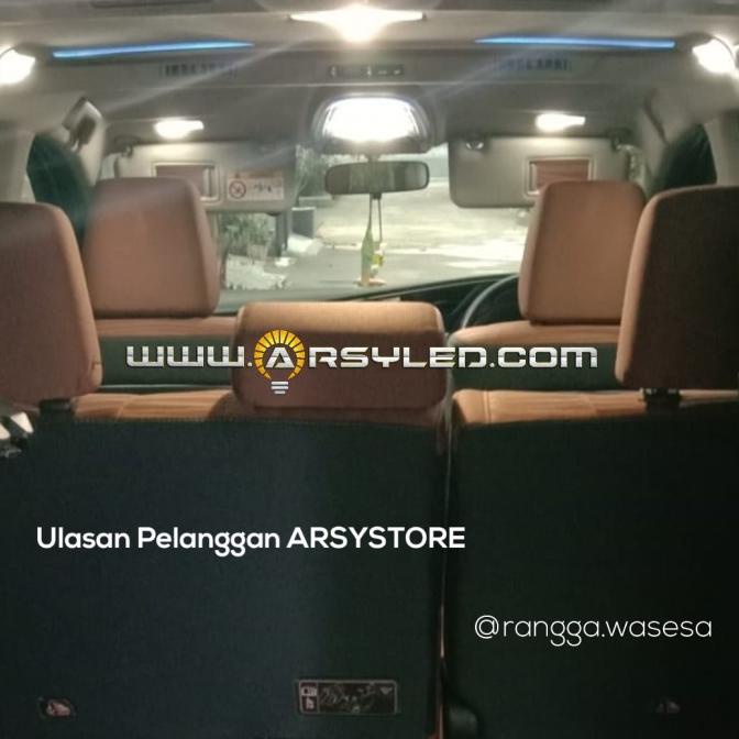 Jual Lampu Plafon Kabin Mobil Innova Reborn LED Paket isi 8 Highest ...