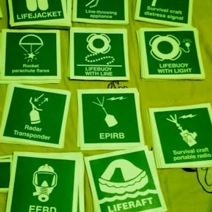Jual Best Seller Imo Symbol Sticker / Safety Sign Kapal 15X15Cm ...