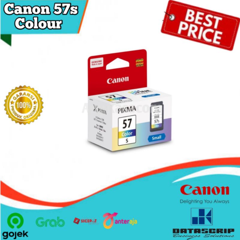 Jual Tinta Canon CL-57s CL 57s Small Color Original Ink Cartridge ...