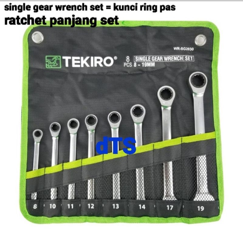 Jual SINGLE,FLEXIBLE GEAR WRENCH SET TEKIRO / KUNCI RING PAS RATCHET ... Jual SINGLE,FLEXIBLE GEAR WRENCH SET TEKIRO / KUNCI RING PAS RATCHET ...