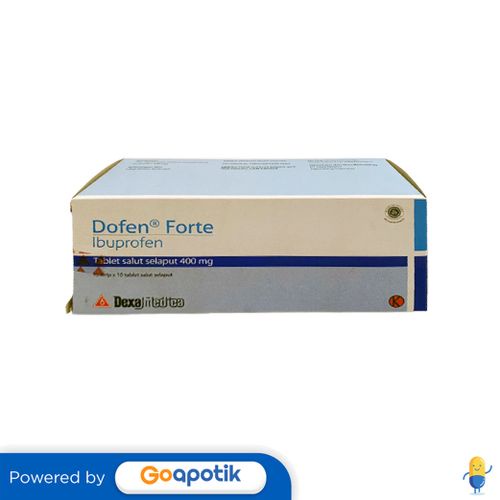 Jual DOFEN FORTE 400 MG BOX 100 TABLET | Shopee Indonesia