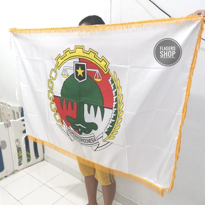 Jual Bendera Ruangan Koperasi Indonesia 90X135 Cm - Ukuran Besar ...