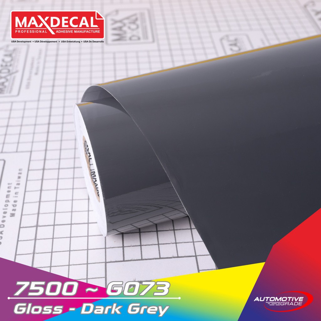 Jual Maxdecal 7500 G073 / M073, Warna Dark Grey (Abu Tua), Jenis Glossy ...