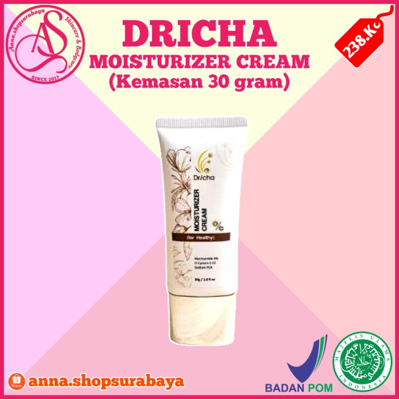 Jual MOISTURIZER DRICHA 30 GRAM | Shopee Indonesia