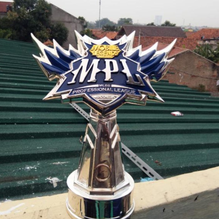 Jual Best Seller Piala Trophy Mobile Legends Mpl Costum Tinggi 30 Cm ...