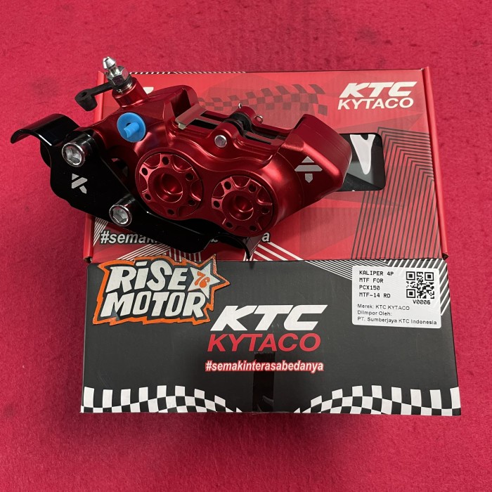 Jual Kaliper Ktc Kytaco Pcx 150 Adv 150 4 Piston Mtf Merah Kode Br08 ...
