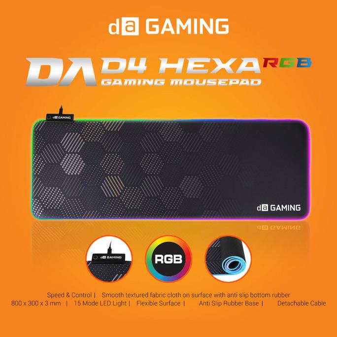 Jual Digital Alliance DA Gaming Mousepad D4 XL - RGB | Shopee Indonesia