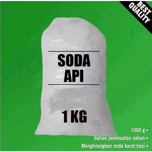 Jual Kaustik Soda / Soda Api / NaoH (1kg) | Shopee Indonesia