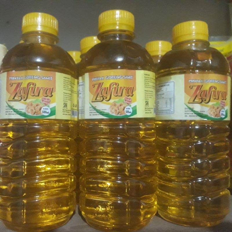 Jual Minyak Goreng Zafira 500 ml Kemasan Botol | Shopee Indonesia